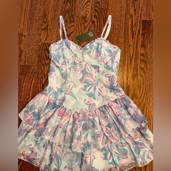 wild fable | Dresses | Bnwt Wild Fable Layered Skirt Dress Beautiful ...